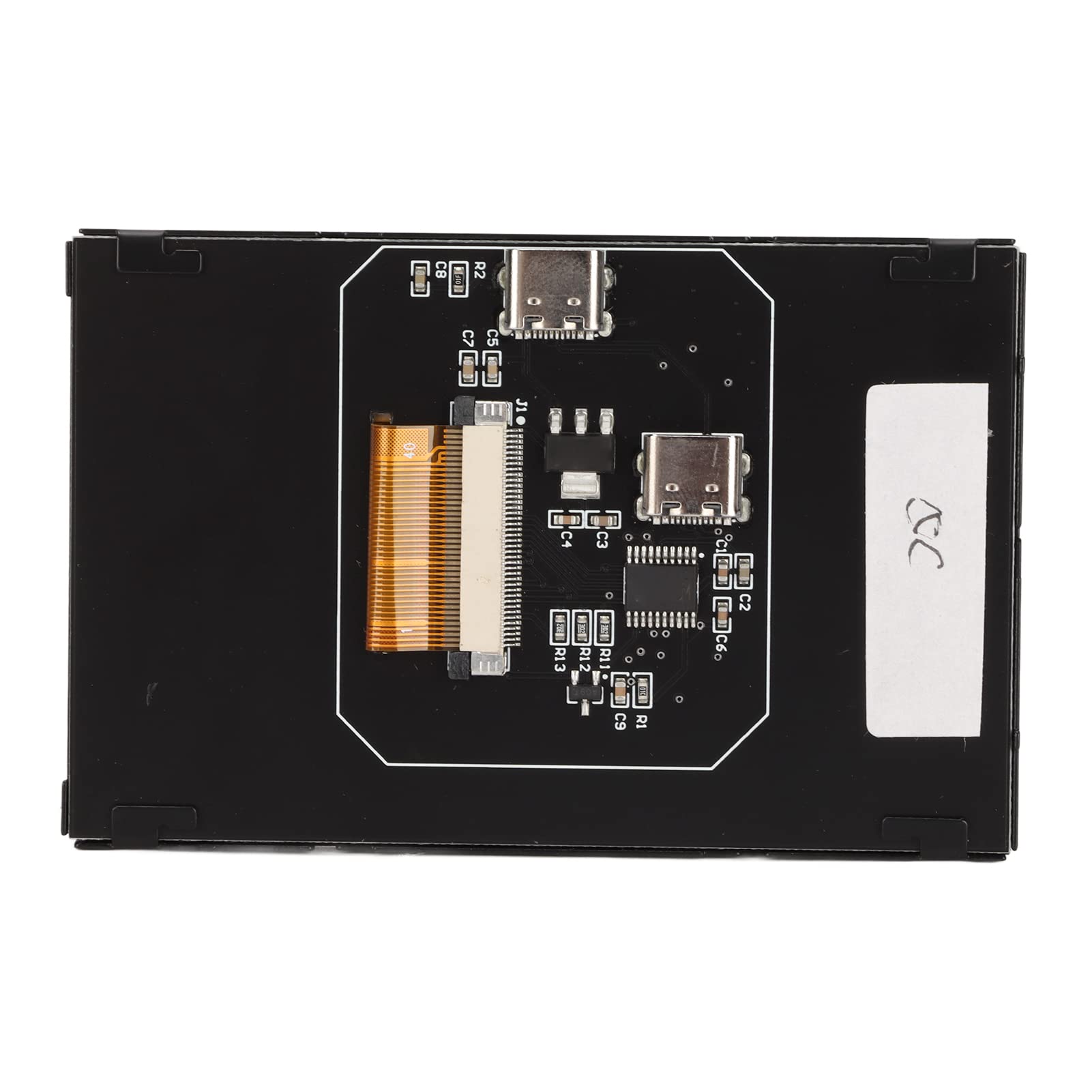 Heayzoki 3.5in USB Mini Screen, Pc Temp Monitor, CPU HDD Data Temperature Display, 360 Degree Rotation Type C Sub Screen for Computer Case