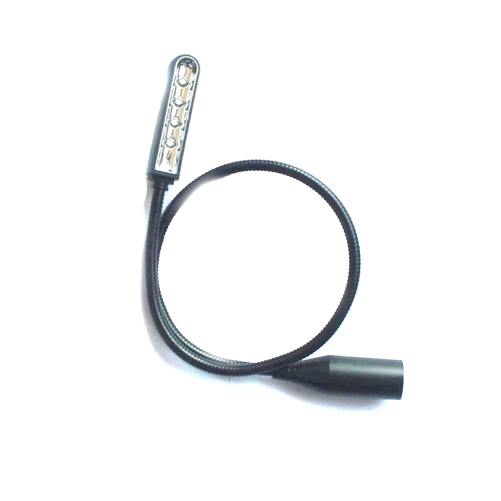 JXRYWF 22" inch XLR 4 Pin LED Light Studio Lamp XLR gooseneck lamp for DJ Mixer XLR 4PIN Connect Port(XLR 4Pin Port)
