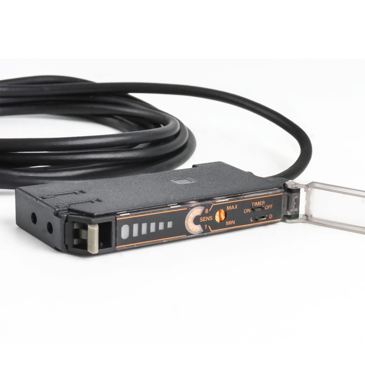 Paialu Optical Fiber Amplifier, E3X-NA11 Fiber Optic Sensor Photoelectric Sensor - for Relay Amplification, Long-Distance Optical Communications Diffuse Induction Photoelectric Switch