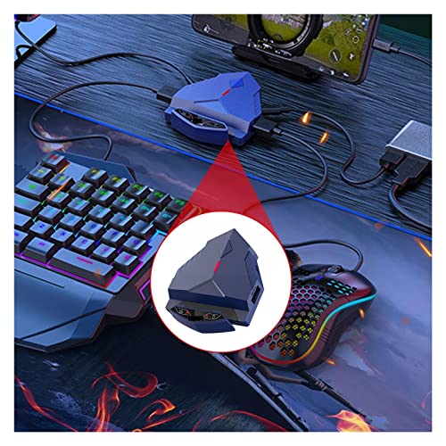HEBBES LZ3 Gamepad Mobile Bluetooth Controller Game Keyboard Mouse Converter Mobile Controller Compatible with Android iOS PUBG Controlle O7G3