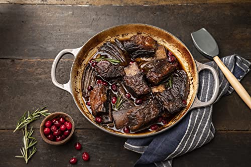 Le Creuset Enameled Cast Iron Signature Braiser, 3.5 qt., Oyster
