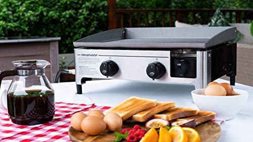 Megamaster 820-0054F Propane Gas Grill, Silver and Black