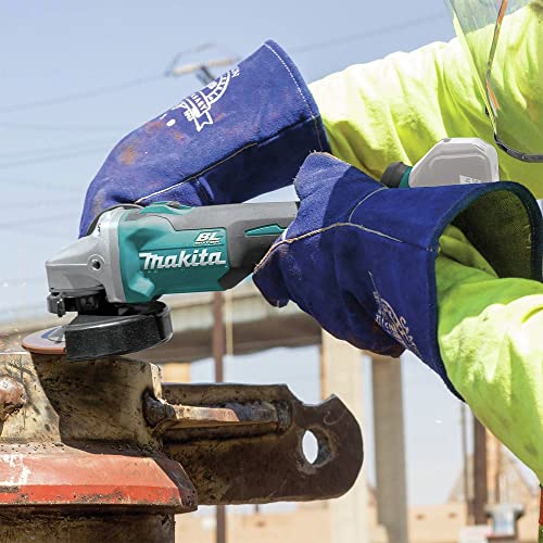 Makita XAG04Z-R 18V LXT Lithium-Ion Brushless Cordless 4-1/2 / 5 in. Cut-Off/Angle Grinder, (Tool Only) (Renewed)