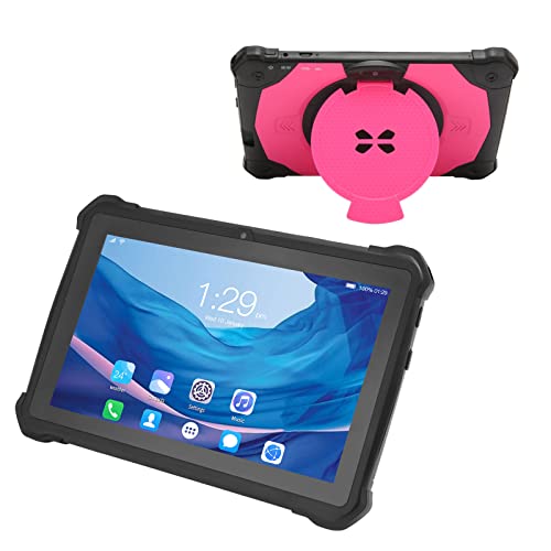 Kids Tablet, Childrens Tablet 7in IPS HD Large Screen 5GWIFI Dual Band 100240V for Boys Girls US Plug