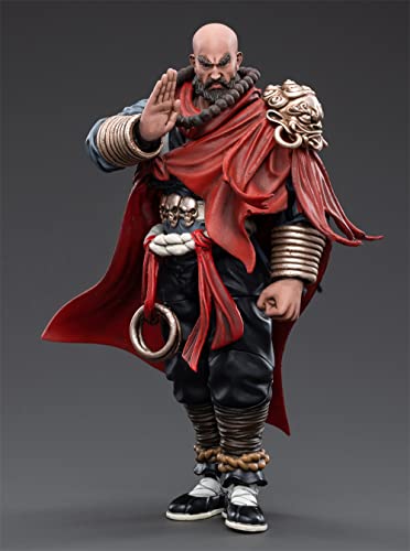 HiPlay JoyToy 1/18 Scale Science-Fiction Action Figures Full Set-Dark Source Battle for The Stars Series- Chinese Ancient Warriors JIANGHU Cangwu Temple Monk Wunian