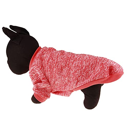 Pet Clothes Hangers for Small Dogs 1Pieces Sweater Winter Pet Clothes Outfit Soft Cat Sweater Dog Sweatshirt for Small Dog Puppy Cat Pet Pullover