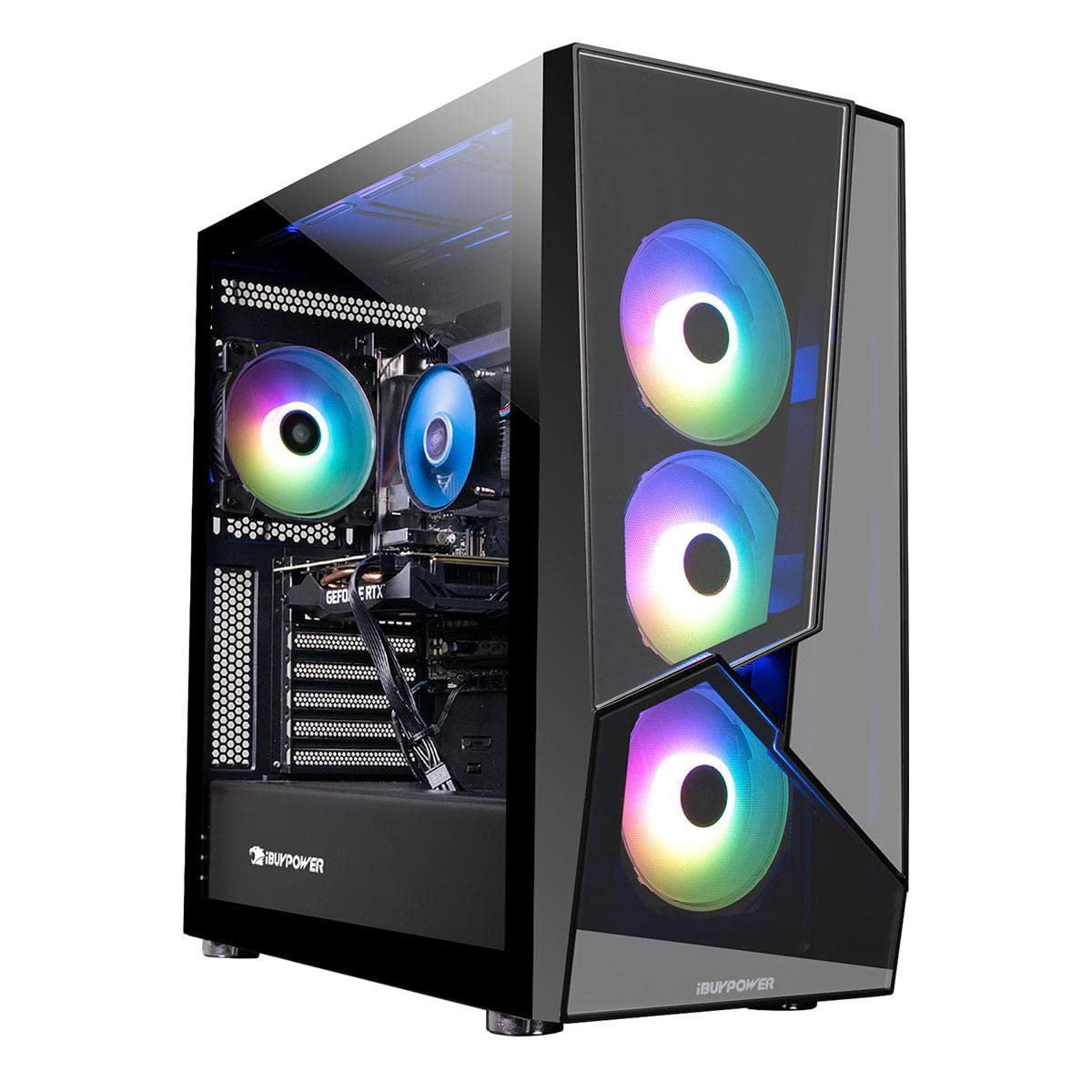 iBUYPOWER Pro Gaming PC Computer Desktop TraceMR 216i (Intel i7-11700F 2.5GHz, GeForce RTX 3060 12GB, 16GB DDR4 RAM, 480 GB SSD, WiFi Ready, Windows 11 Home)