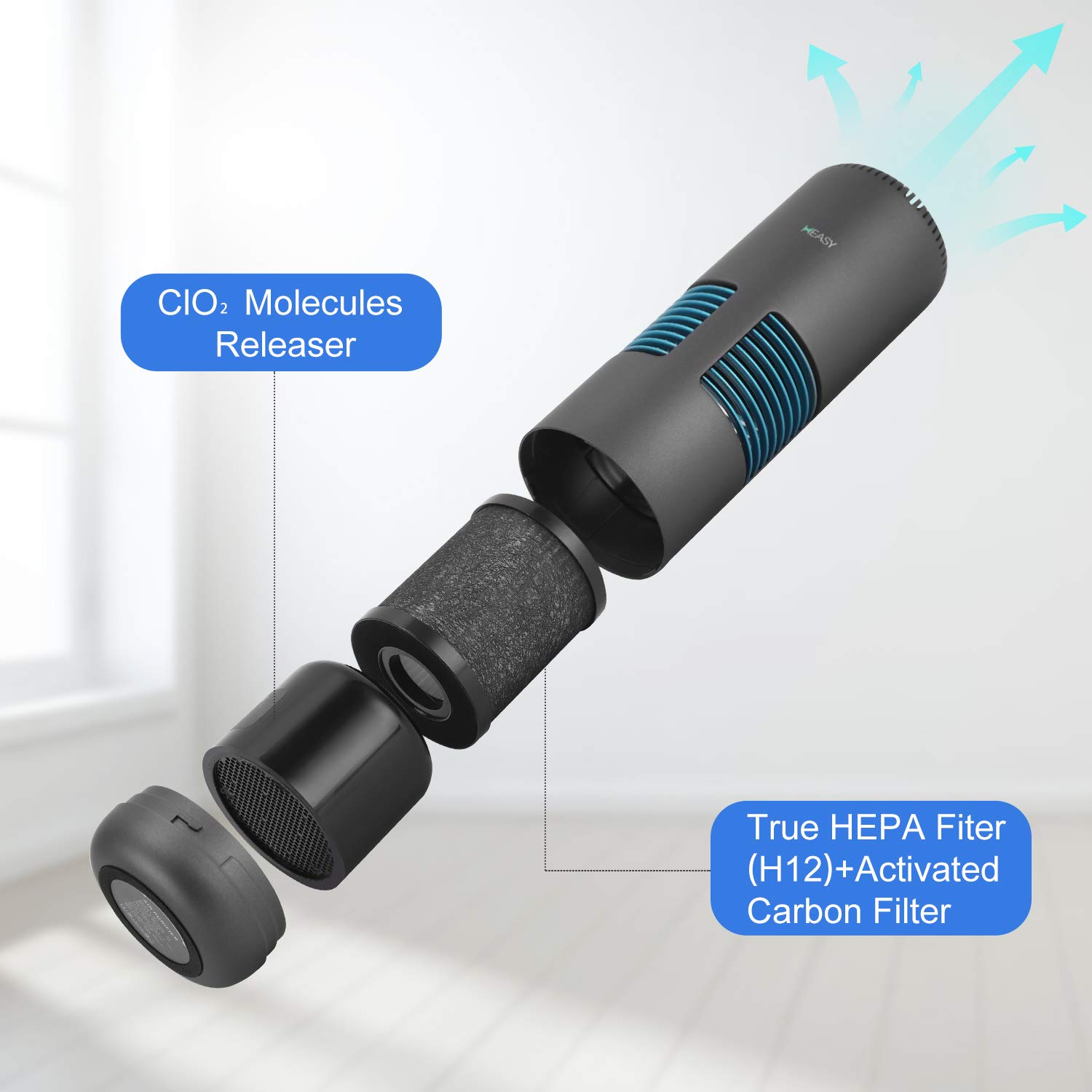 Heasy K9 Air Purifier Replacement Filter