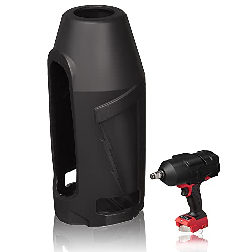Impact Wrench Boot, Electric Tools 49-16-2767 High Torque Impact Protective Tool Boots, 2767 Boot Compatible for Milwaukee M18 FUEL 1/2 & Milwaukee Protective Boot 2767-20 & 2863-20 - Black