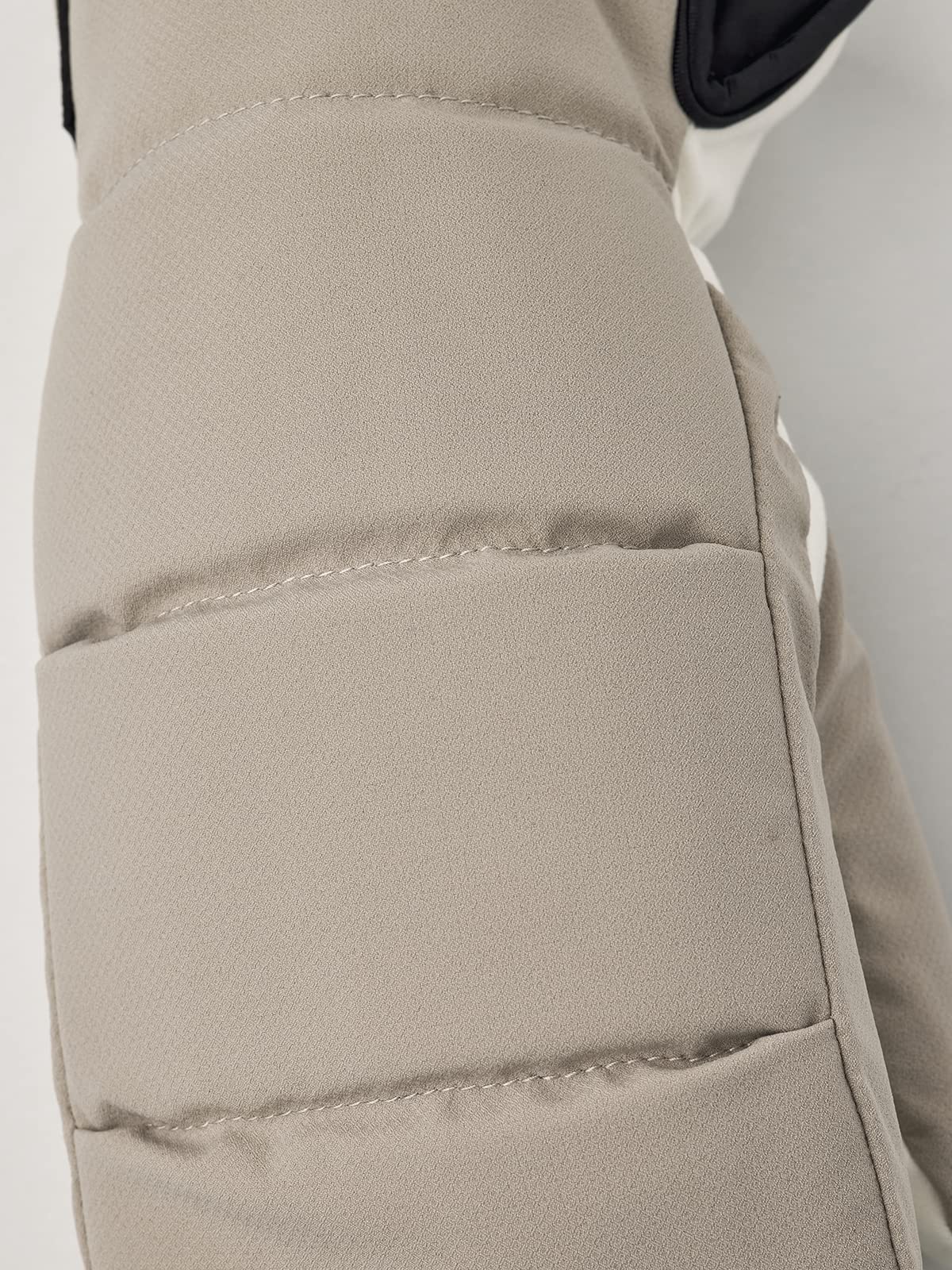 Hestra Unisex Arc Mitt Insulated Mittens for Winter, Snow & Everyday Use - Beige - 6