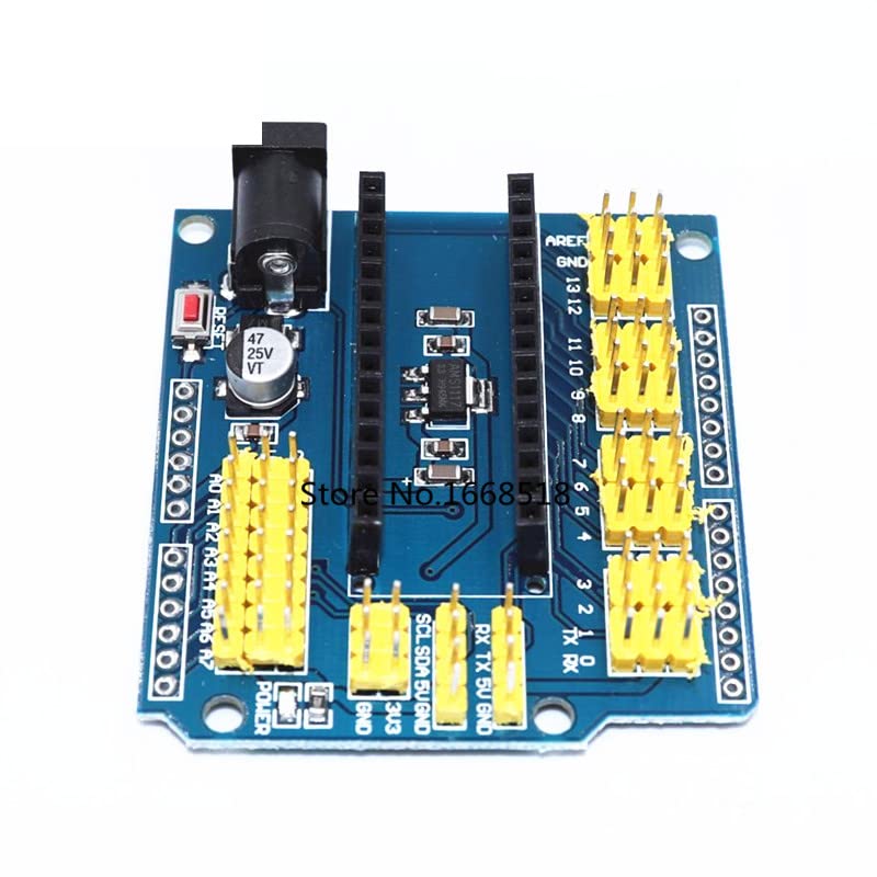 Nano I/O IO Expansion Sensor Shield Module for Arduino Nano V3.0 3.0 Controller Compatible Board I2C PWM Interface 3.3V