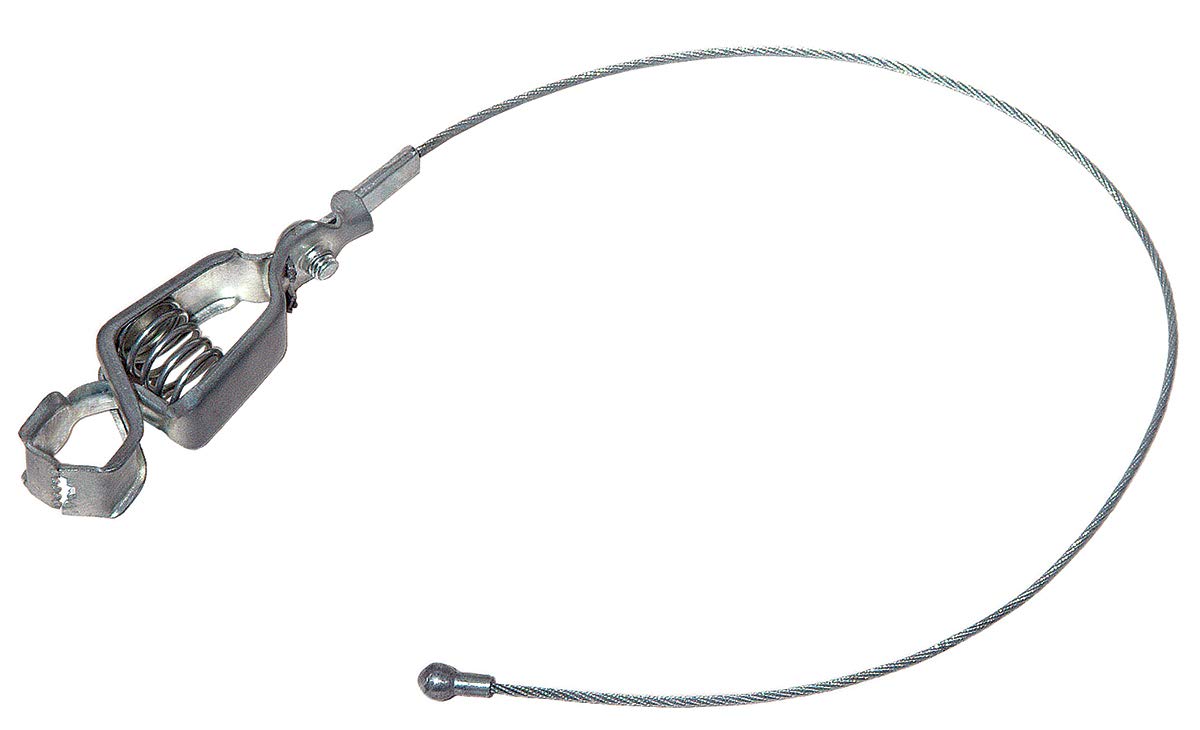 Quantum Storage Systems ESD-DC Drag Chain for Wire Shelving Units, Conductive Application, 5" Width x 5" Length x 5" Height