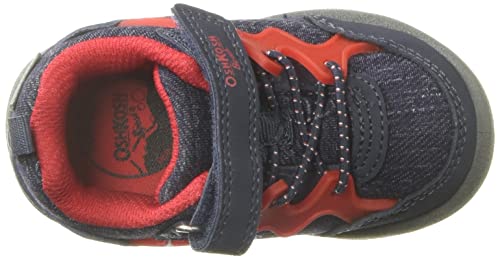 OshKosh B'Gosh B'Gosh Everplay Wizard Kids’ Tennis Shoes Boys’ Sneakers, Navy/Red, 4 Toddler