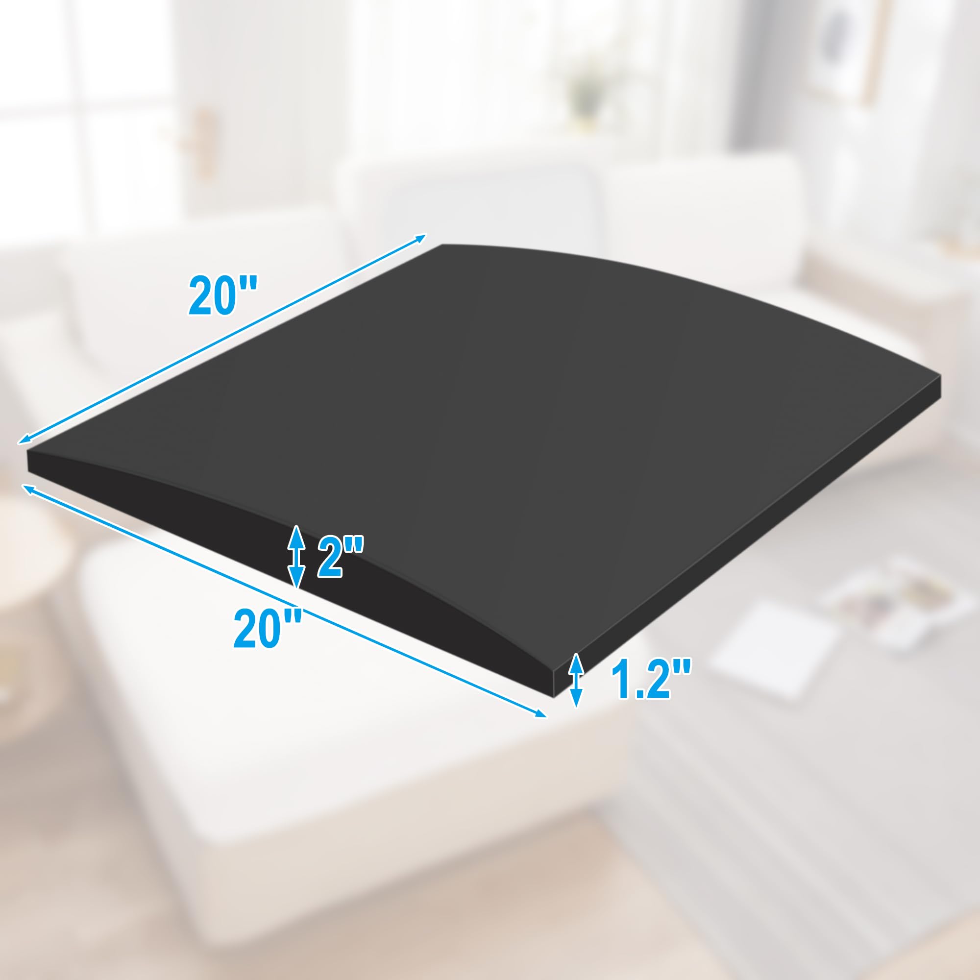 Furniture Seat Support - 20" x 20" High-Density Foam Couch Sofa Cushion Support Cushion Sag Repair Replacement for Sofa Couch Loveseat Chair âSagging Sea