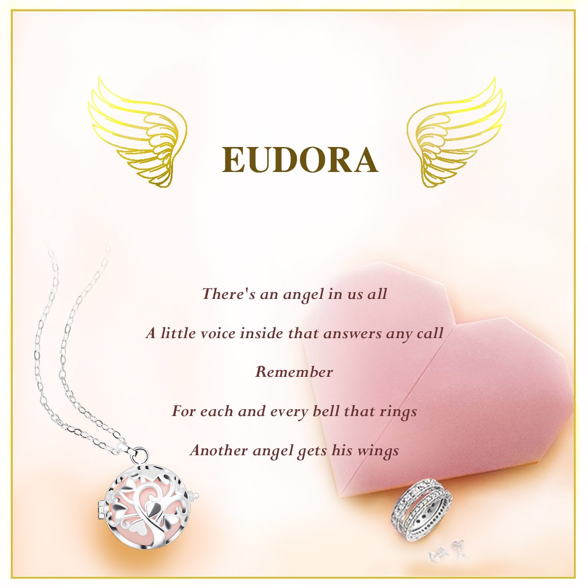 EUDORA Harmony Bola 12PCS 20mm/0.79in Angel Chime Caller Mexican Chime Inside Ball Pregnancy - Accessories
