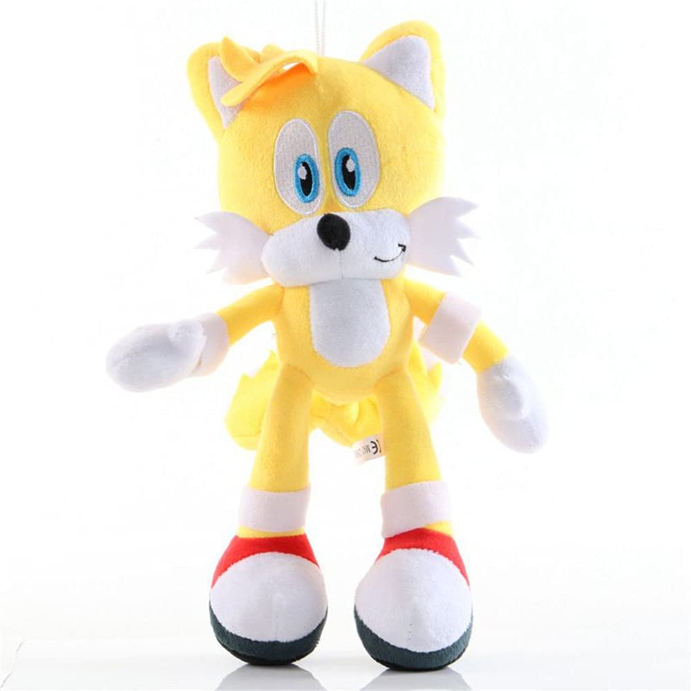 HEARTAI Sonic Plush Figure Doll Plush 11" Sonic Toy 6（PCS） Set…