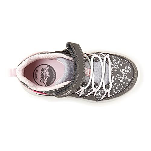 OshKosh B'Gosh Girls Cycla EverPlay Sneaker, Grey, 9 Toddler