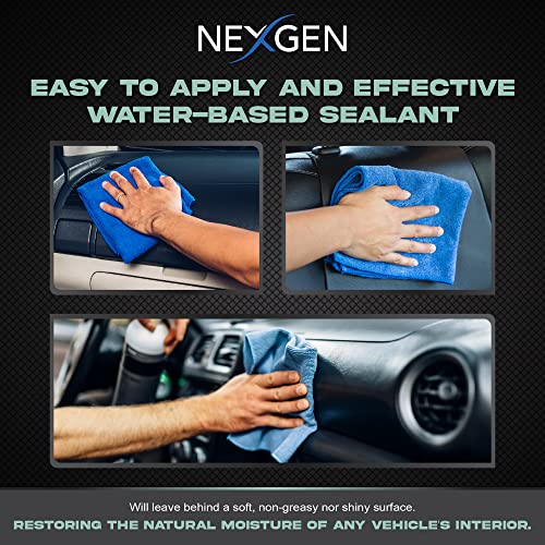 Nexgen Interior Conditioner β Condition Leather, Vinyl, and Plastic Interiors β Non-Greasy Satin Finish for Car Interiors and More (8 OZ)