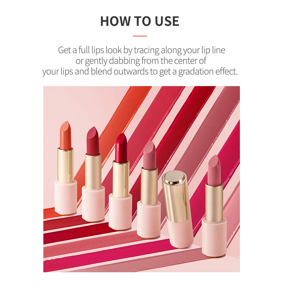 ETUDE HOUSE Better Lips-Talk (#BE101 Dancing China) | Vivid Color Long-Lasting Lipstick with Hydro Shine | Lips Makeup