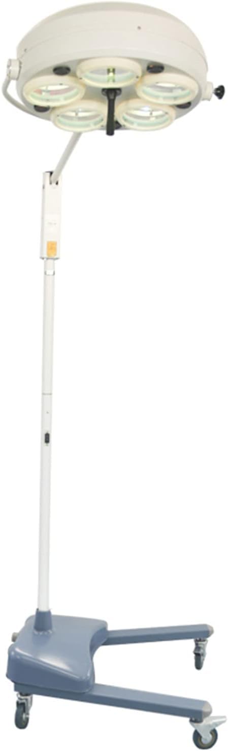 EustomA LED Shadowless Exam Light Floor Portable Mobile Lamp 25LED Bulbs 180°Rotation FKLED-5