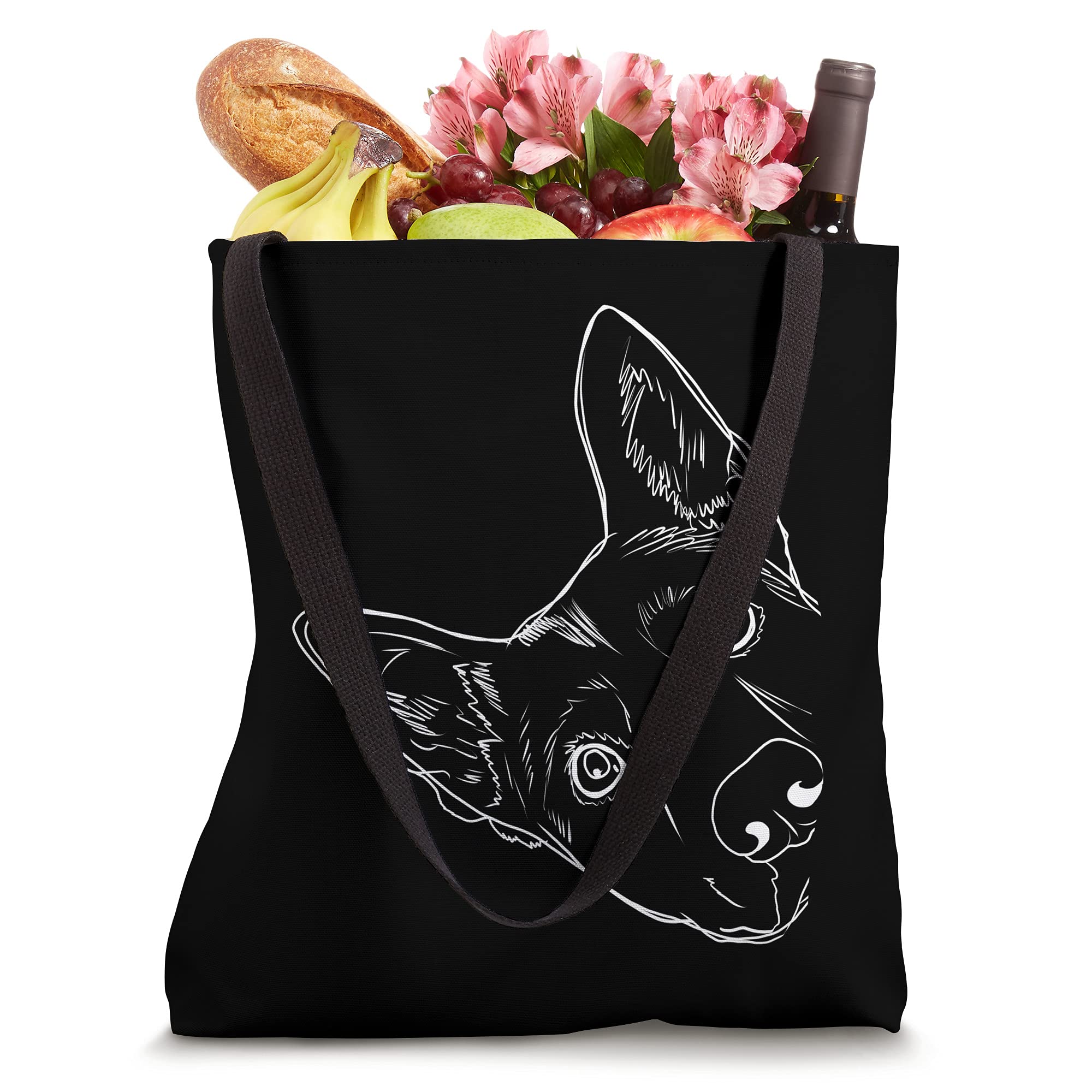 Funny Carolina Dog Tote Bag