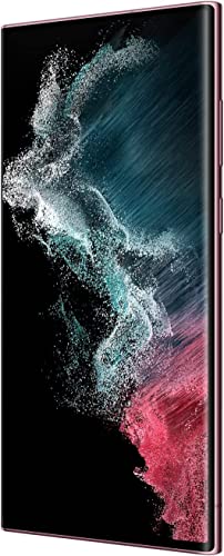 SAMSUNG Galaxy S22 Ultra 5G 512GB T-Mobile SM-S908U Burgundy (Renewed)