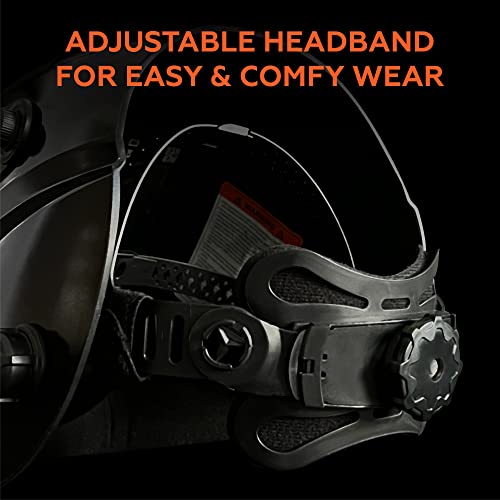 Manusage Large Viewing Screen True Color Solar Power Auto Darkening Welding Helmet, Wide Shade 4/5-9/9-13 for Tig Mig Arc Weld Grinding Welder Mask,16800FSH