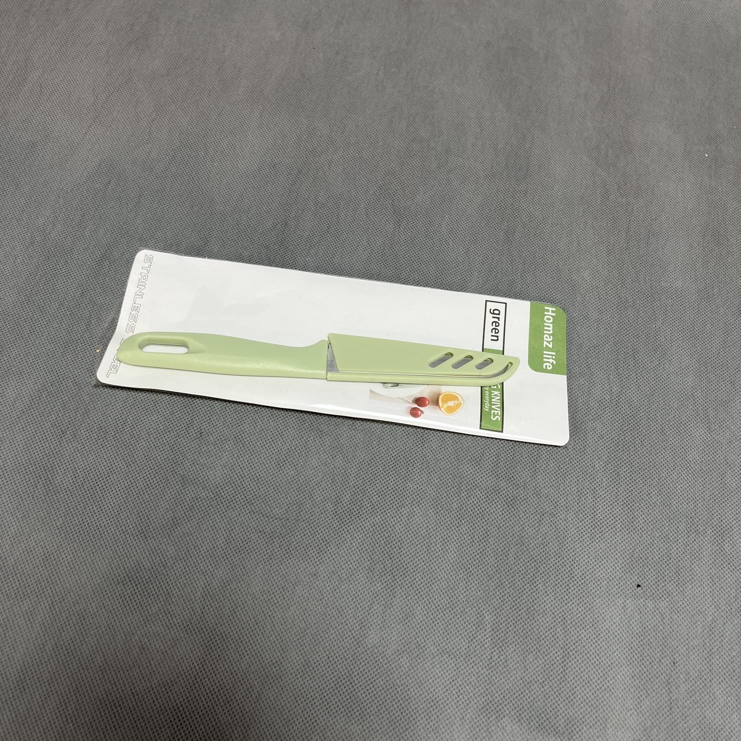 Homaz life Paring knives, 4 Inch Peeling Knife, Fruit and Vegetable Knife, Ultra Sharp Kitchen Knives, PP Plastic Handle
