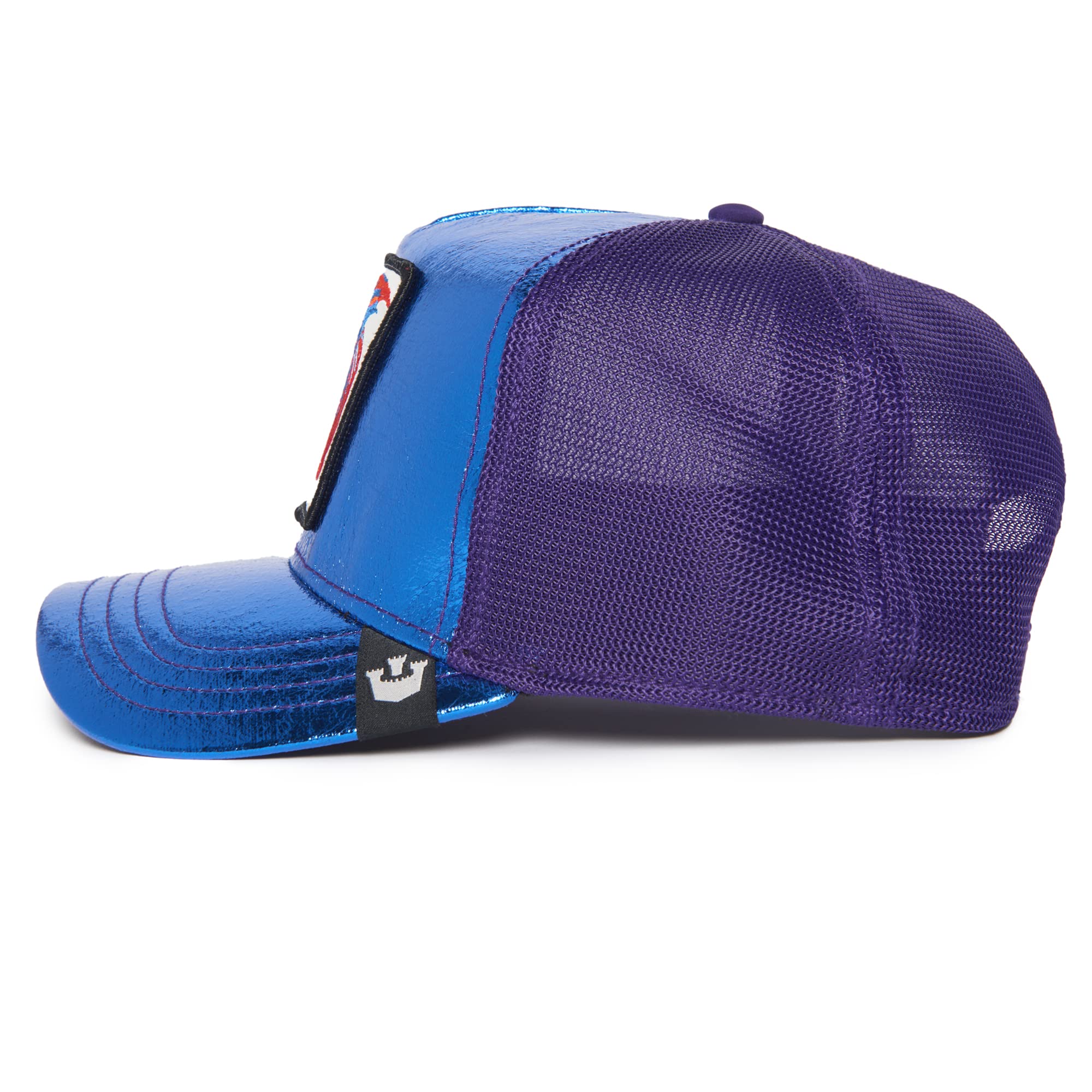 Goorin Bros. The Farm Mesh Capsule Unisex Adjustable Trucker Cap, Blue, One Size
