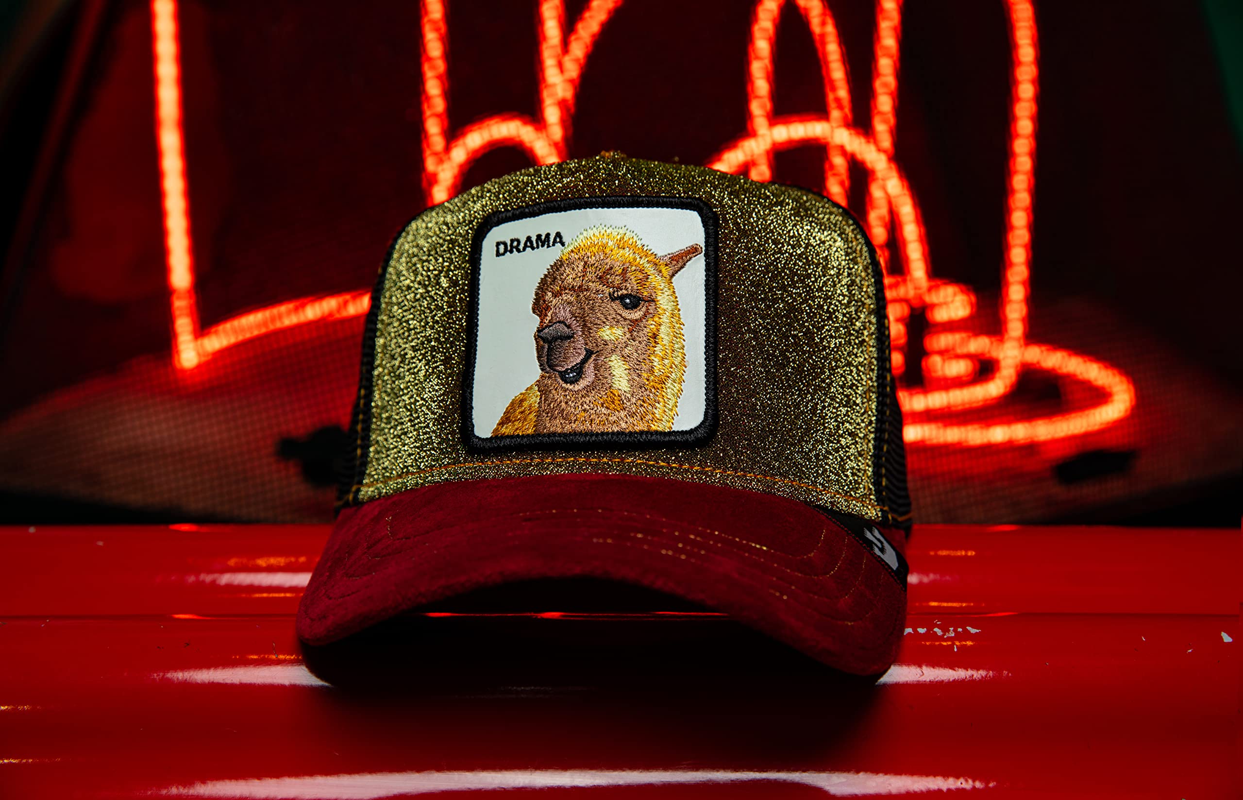 Goorin Bros. The Farm Unisex Floor Show Capsule Adjustable Trucker Cap, Gold (Off Broadway), One Size