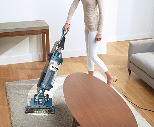 eureka NEU192A Swivel Plus Upright Vacuum Cleaner With Attachments, LED Blue