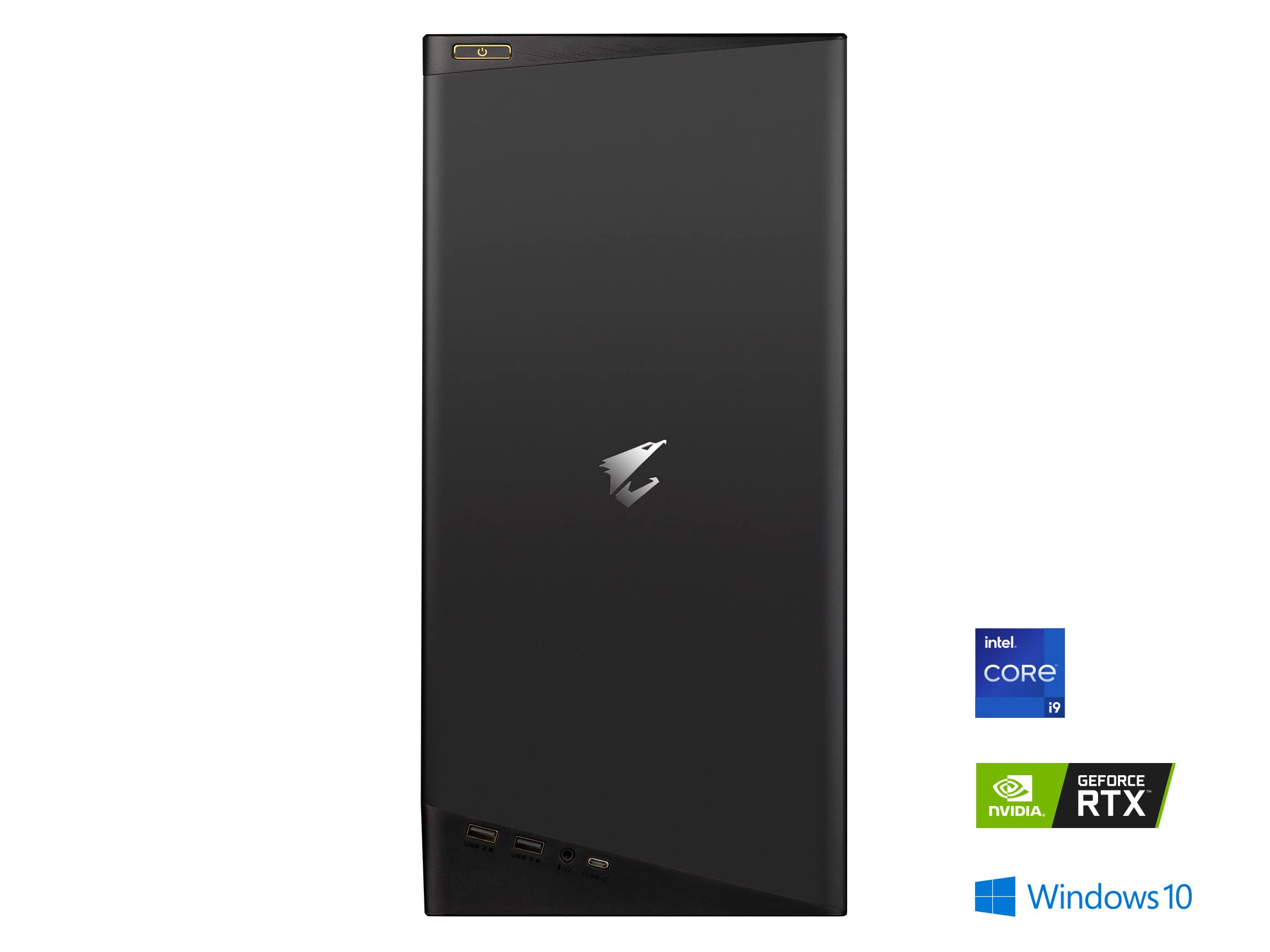 Gigabyte AORUS Model S Gaming PC Computer Desktop (Intel i9-11900K, NVIDIA GeForce RTX 3080 GDDR6X 10GB, 32GB DDR4 RAM, 3TB M.2 SSD) - GB-AMSI9N8I-2051
