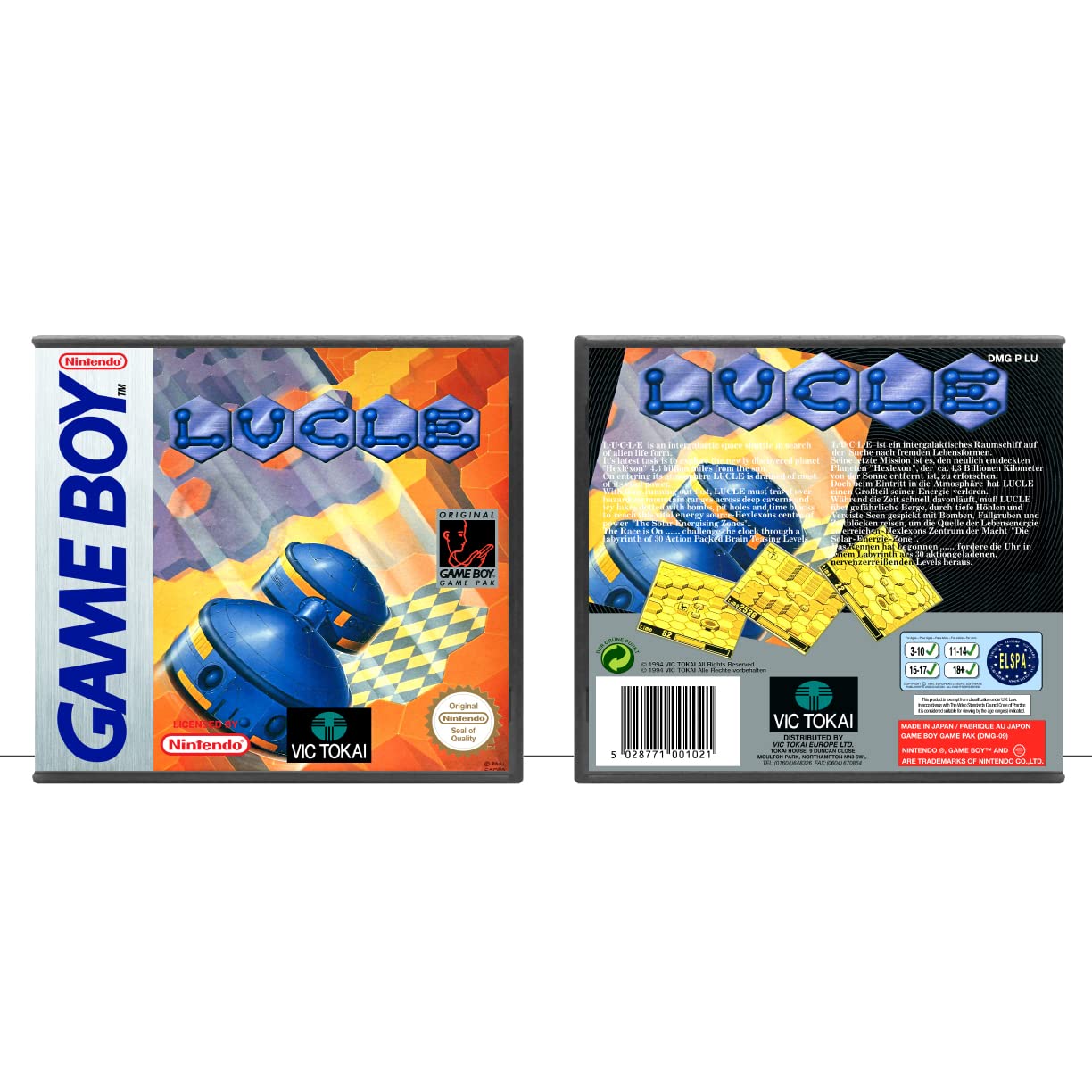 Lucle | (GB) Game Boy - Game Case Only - No Game