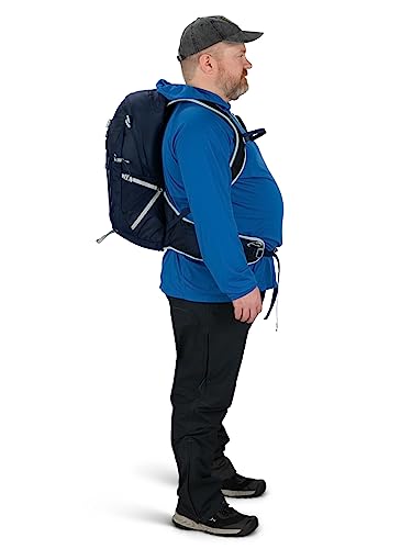 Osprey Talon 22L Men's Hiking Backpack with Hipbelt, Ceramic Blue, L/XL, Extended Fit