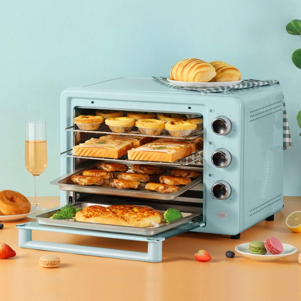 FZZDP Household Baking Multi-function Automatic Oven 32L Electric Oven Easy to Clean Thick Stainless Steel Shell