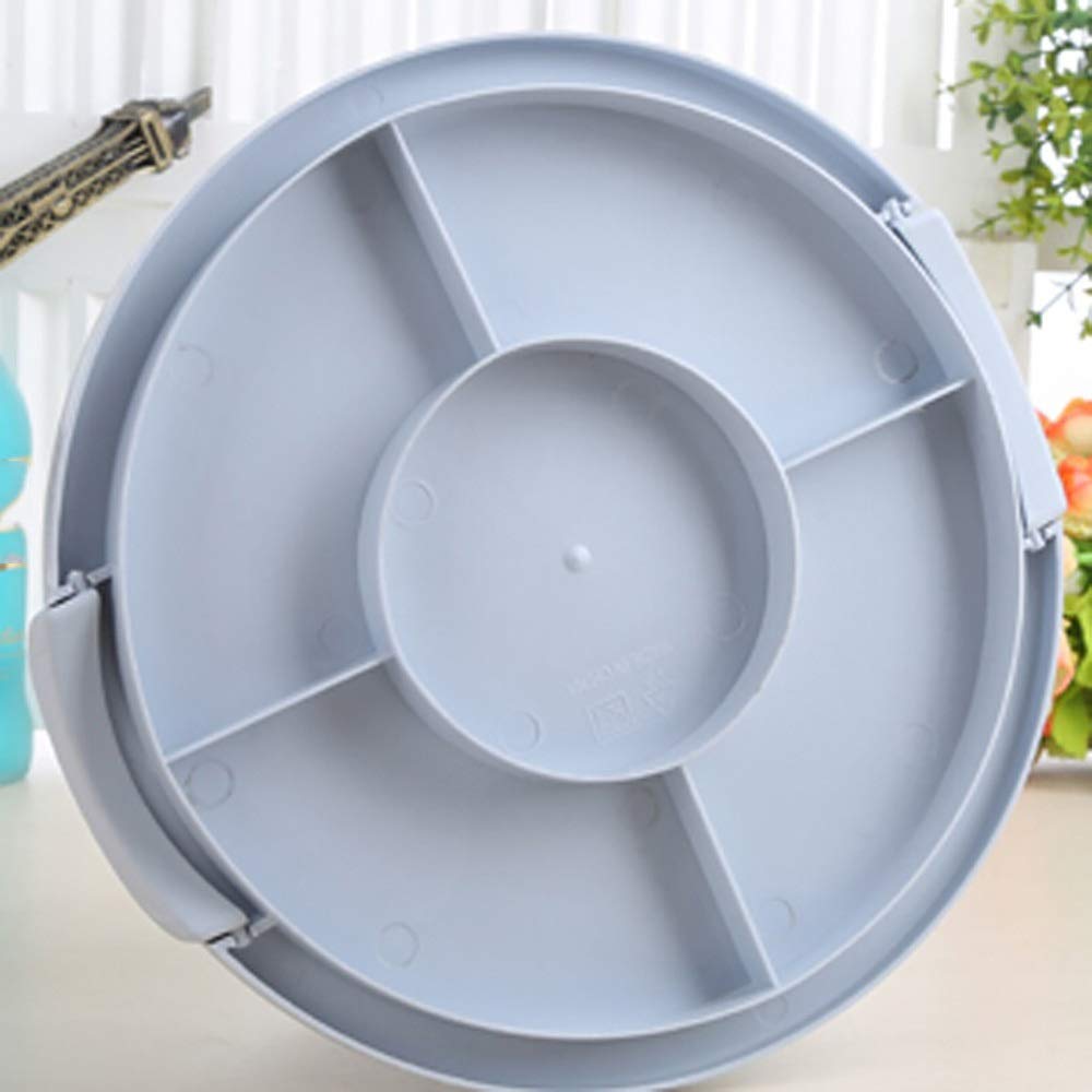 FZZDP Mini Round Cake Container Trays Plastic Cake Box Portable Food Storage Box Keep Cakes Fresh