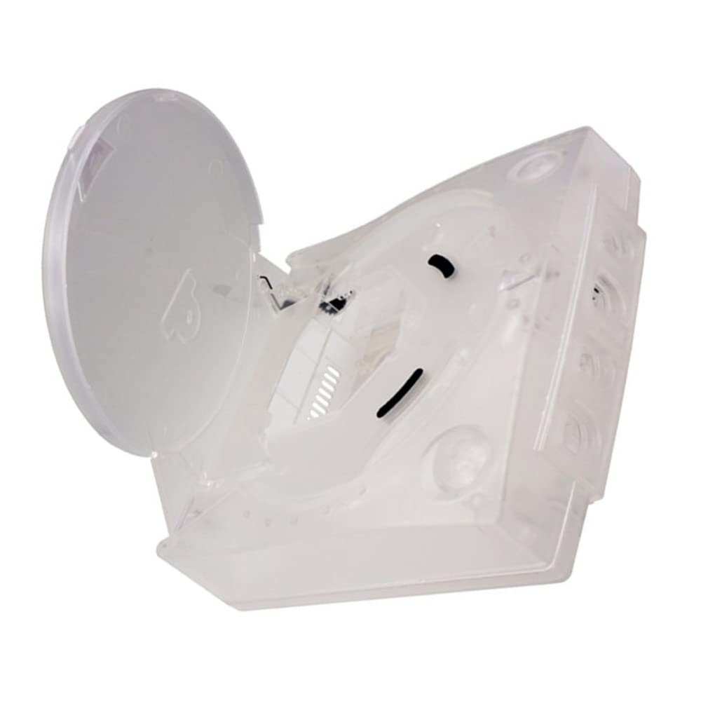 Limnyves Replacement Plastic Shell Case for Dreamcast Retro Console Boxes, Translucent White