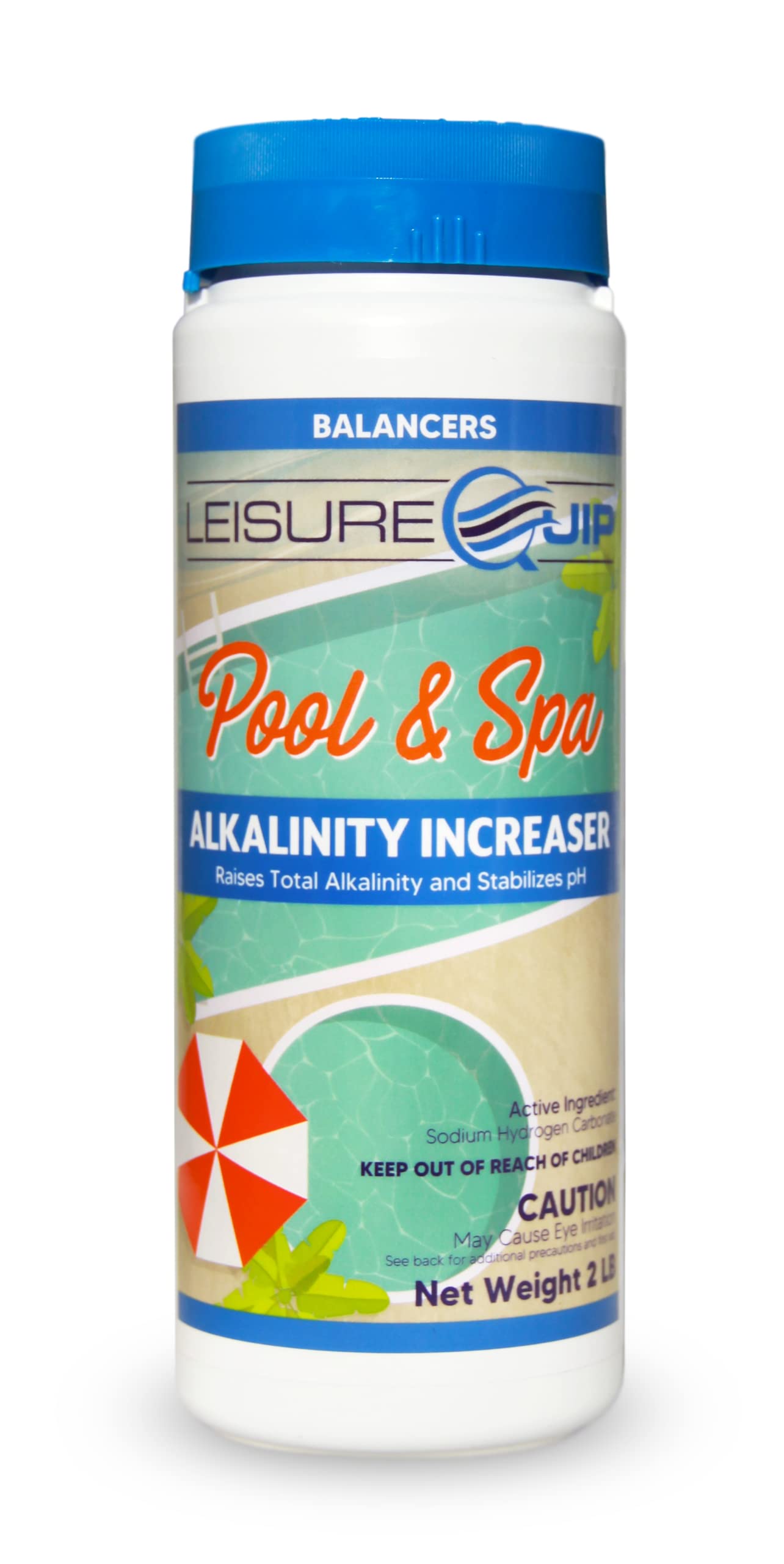 LeisureQuip Pool & Spa Total Alkalinity Increaser 2 lb for Hot Tub Balance 3 Pack with ScumBoat and Hot Tub Care Ebook