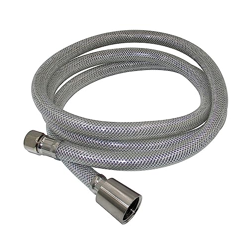 Kingston Brass KSSLSPR8K Nyloom 60" Kitchen Faucet Spray Hose, Silver Gray/Brushed Nickel