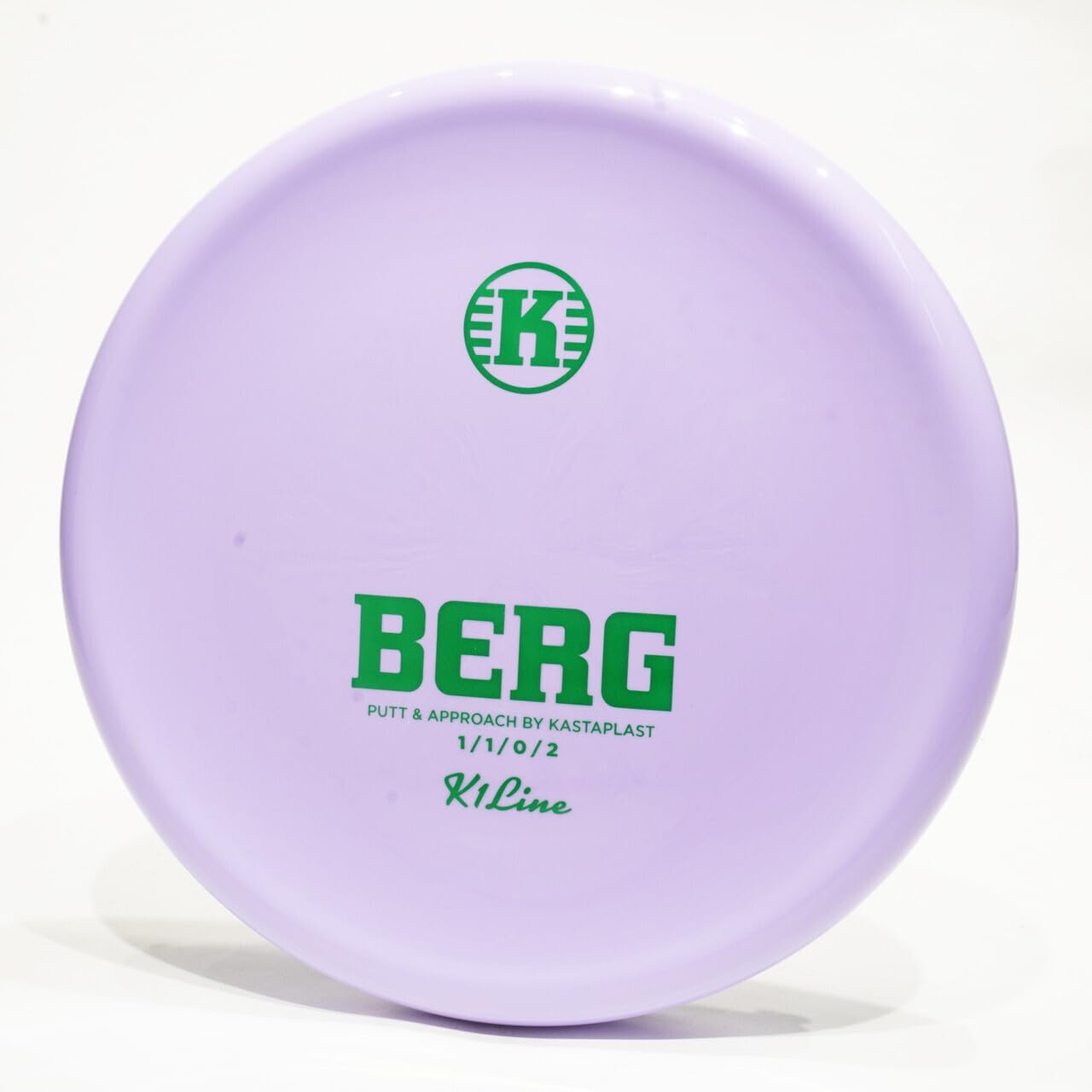 Kastaplast Berg (K1) Putter Golf Disc, Pick Weight/Color [Stamp & Exact Color May Vary] Purple 170-172 Grams