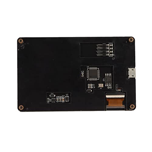 PC Temperature Display, USB Connection Energy Saving 3.5 Inch Computer Temp Monitor for Internet