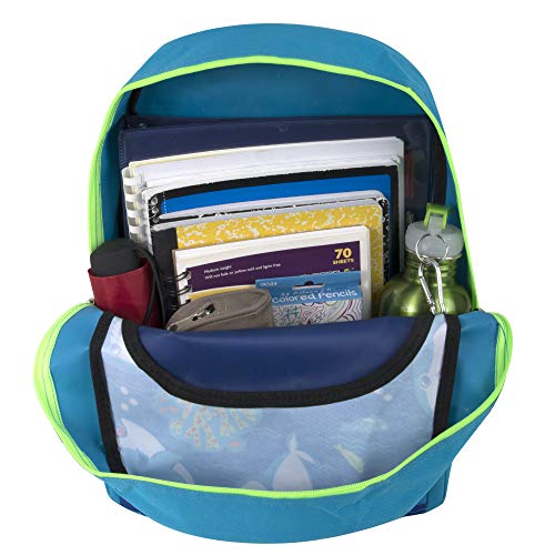Trail maker Kids Character Backpacks for Boys & Girls (15”) with Adjustable, Padded Back Straps