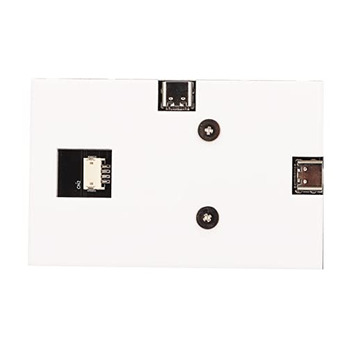 PC Temperature Display, 3.5in USB C IPS Display Computer Temp Monitor for Home (White Set)