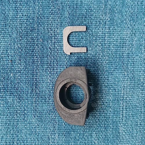 Repair WH-1000XM4 Spin Axis Axle Rotation Shaft Clips Replacement Kit Parts Accessories Compatible with Sony 1000XM4 Wireless Noise Cancelling Headphones (1PCS Right Side Rotation Shaft Clips(R))