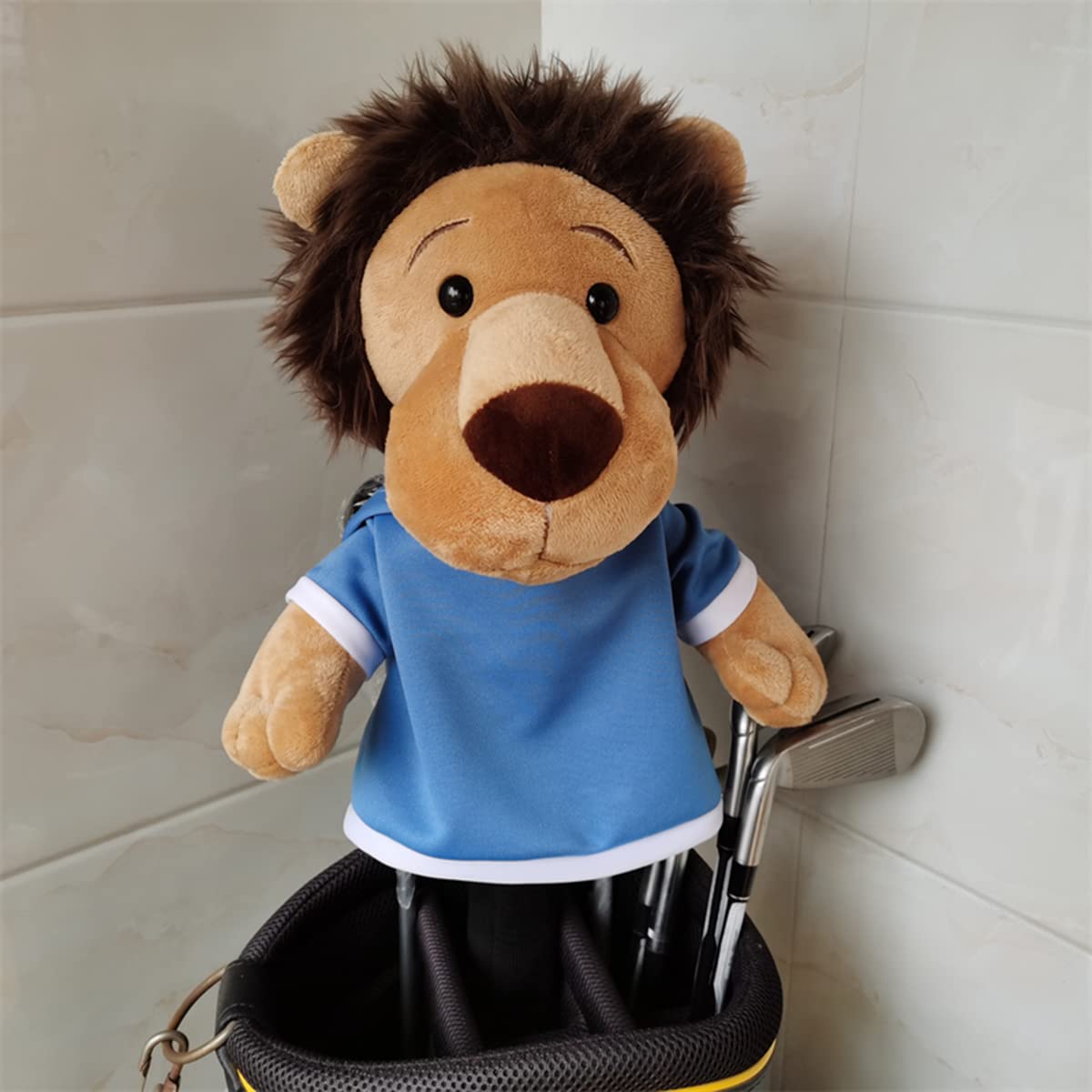 Golf Club Covers, Golf Head Covers,Animal Golf Driver Wood Covers, Fit Drivers and Fairway, Lovely Orangutan, Funny and Functional