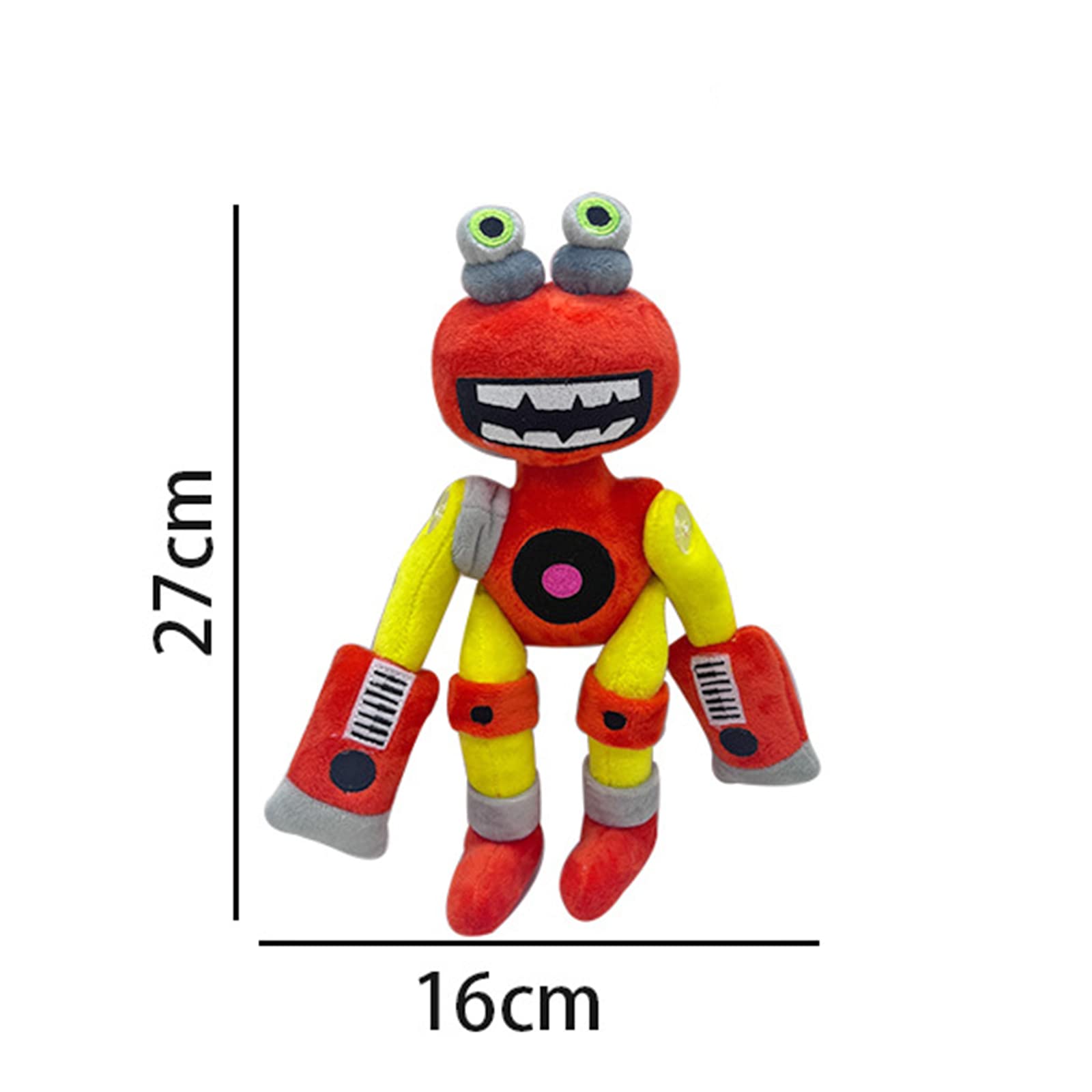 IVCSATB My Singing Monsters Plush, Wubbox Plush,Soft Stuffed Animal Plush Figure Doll, Gift for Game Fans