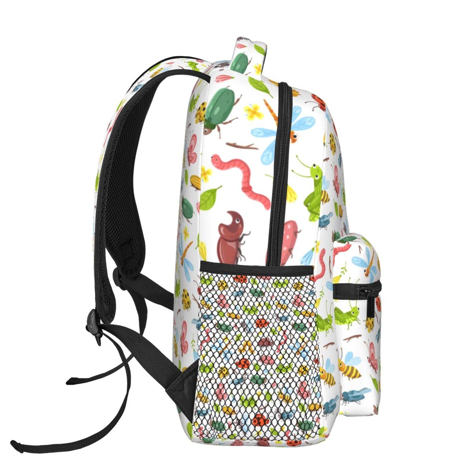 Insect Backpack Cute Laptop Backpack Animal Tablet Travel Picnic Bag Cute Backpack Bag for Women Men