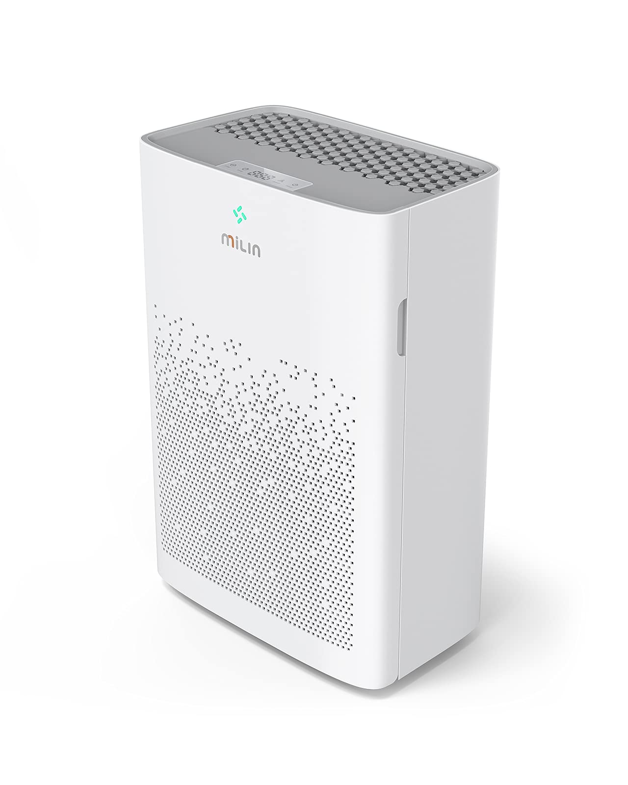 HEPA Filter Air Purifier, MILIN Air Purifier for Large Room, Air Cleaner with 5 Modes, Sleep Auto Mode, Odor Eliminator for Smoke, Pet, PM2.5 Digital Display Air Filter with 1600sq ft Coverage