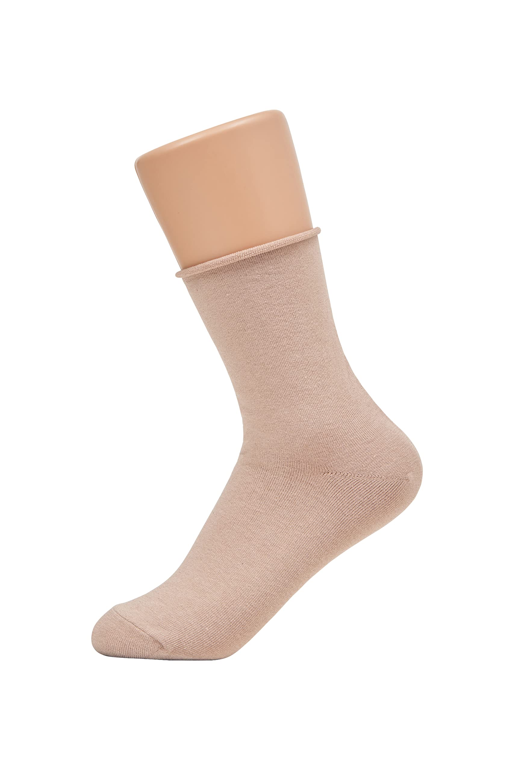 GRISIM Women's Roll Top Ankle High Relaxed Cotton Crew Socks, 3 or 4 Pairs (Shoe Size 6-9) (Checkerboard_Red/Green/Black)