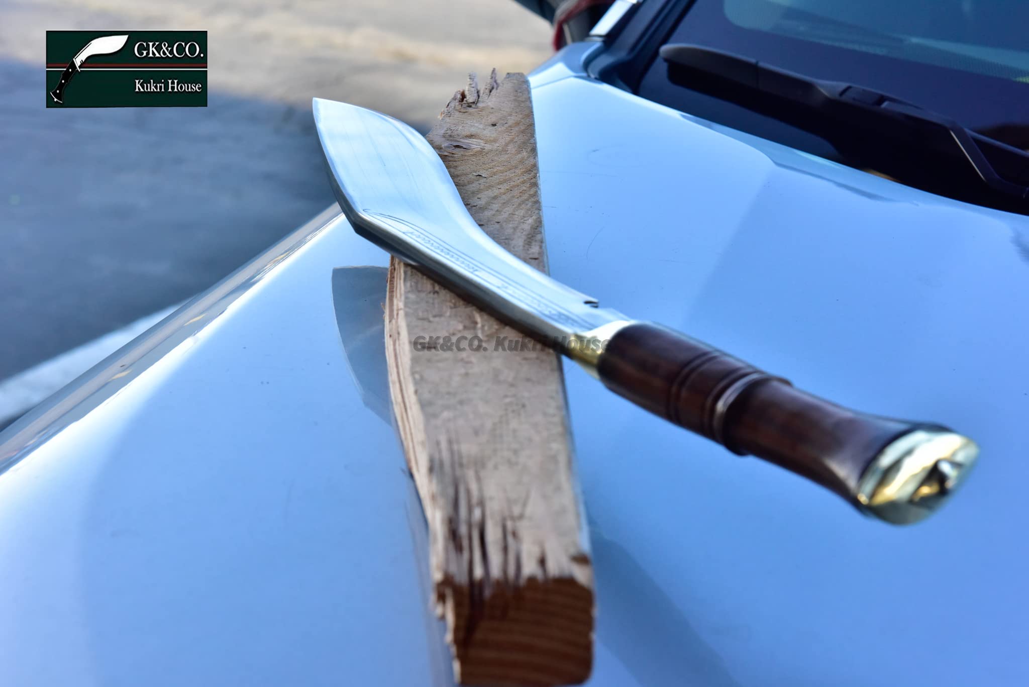 GK&CO. Kukri House Genuine -Authentic Kukri/Khukuri -16'' Bhojpure Wooden Handle Camping and Hunting knife by Gk&Co khukuri